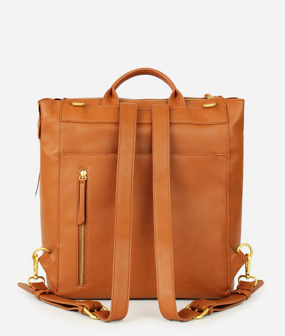 The Square Diaper Bag Bundle - Brown – Fawn Design