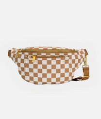 The Fawny Pack - Tan / Check – Fawn Design