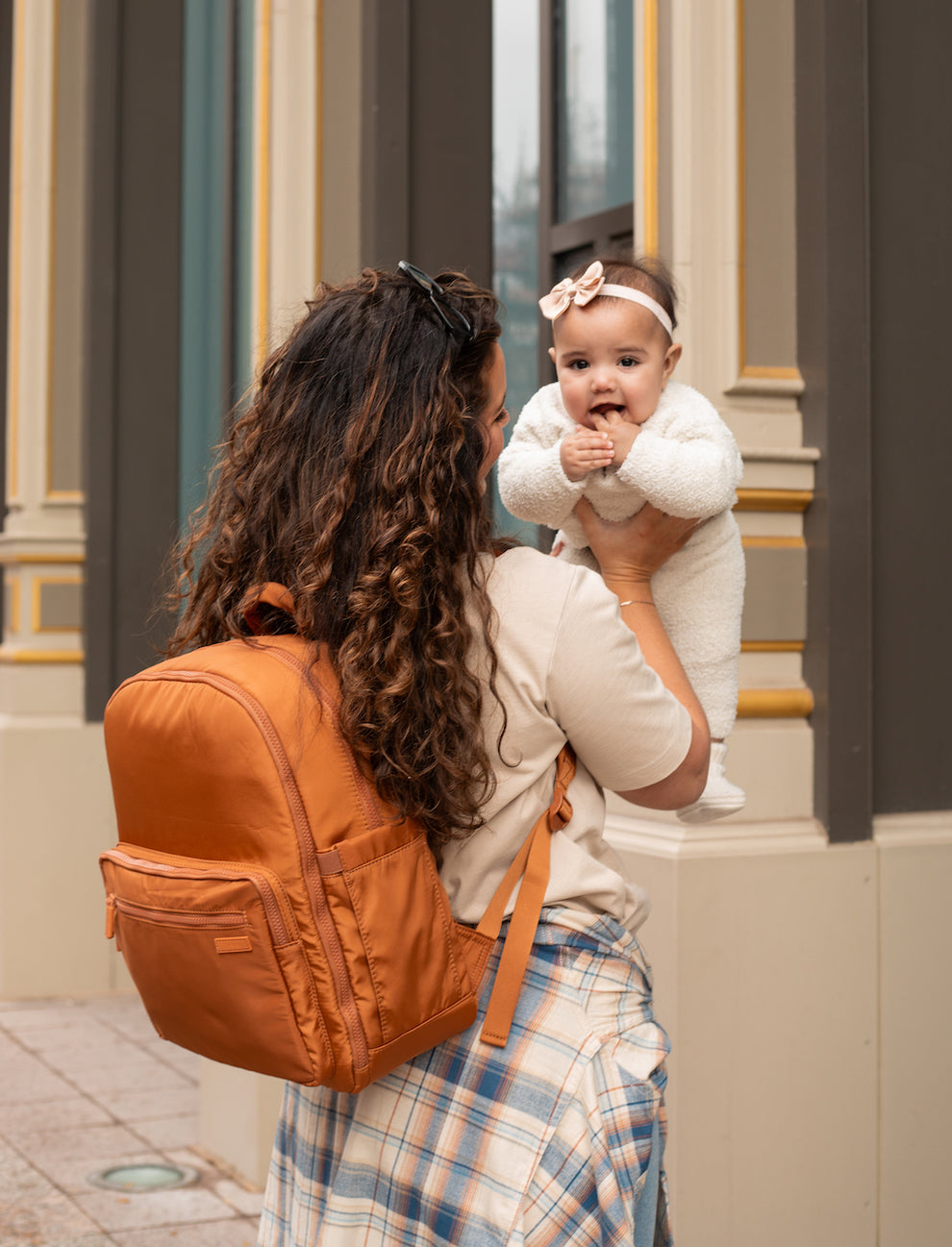 The Nylon Diaper Pack - Brown – Fawn Design