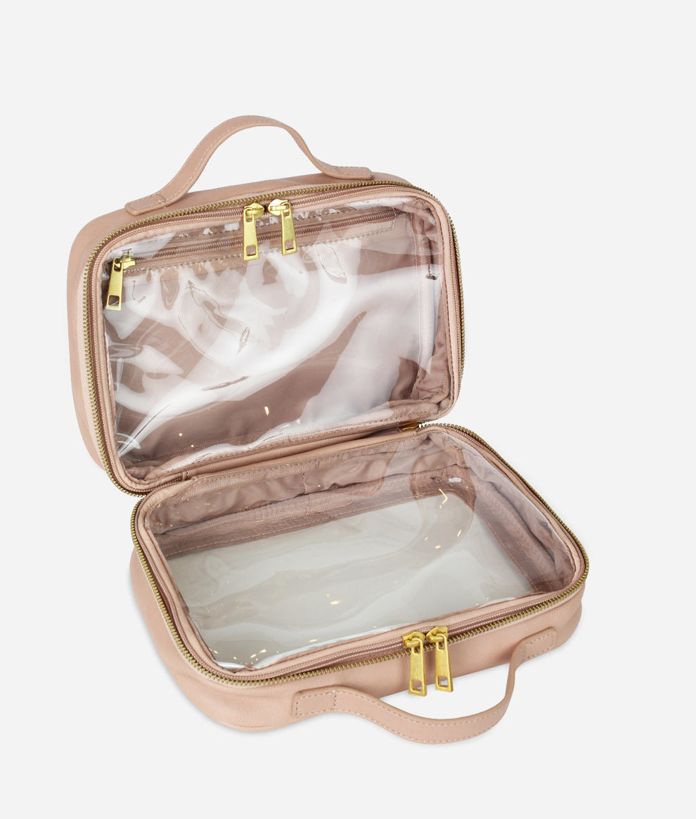 The Toiletry Case Large - Warm Blush – Fawn Design