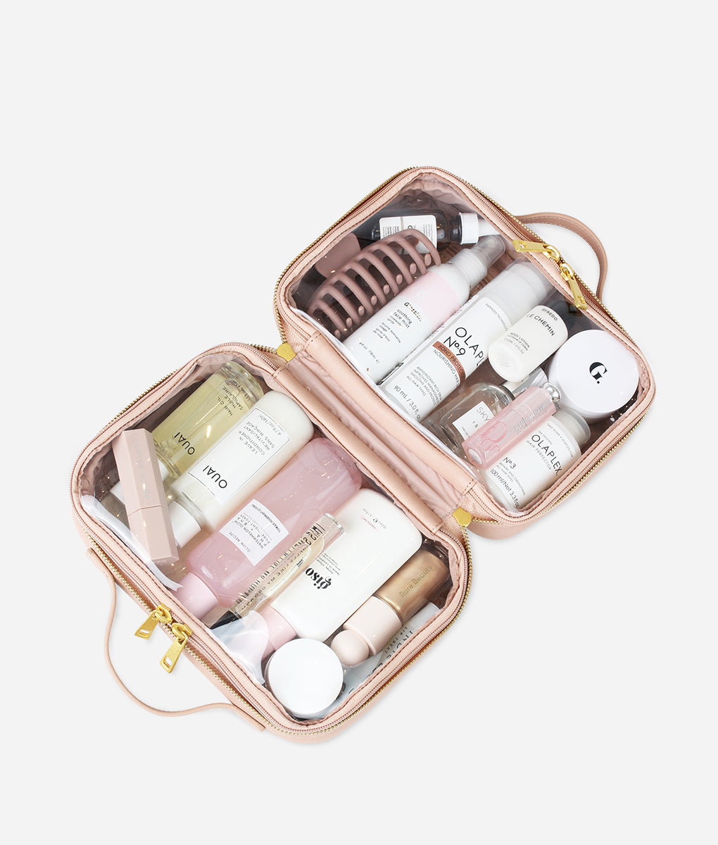 The Toiletry Case Large - Warm Blush – Fawn Design